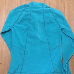 Athleta | Jackets & Coats | Athleta Bluish Green Fleece Hoodie | Poshmark